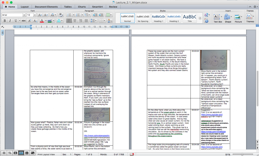 Producing A Mooc About The Ocean Adventures In Oceanography And Teaching