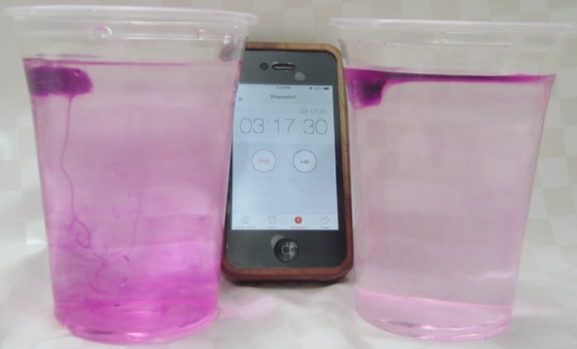 Ice cubes melting in fresh water and salt water (post 2/4) - Adventures ...