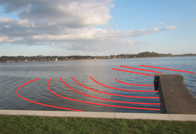 Diffraction and reflection of waves - Adventures in Oceanography and ...