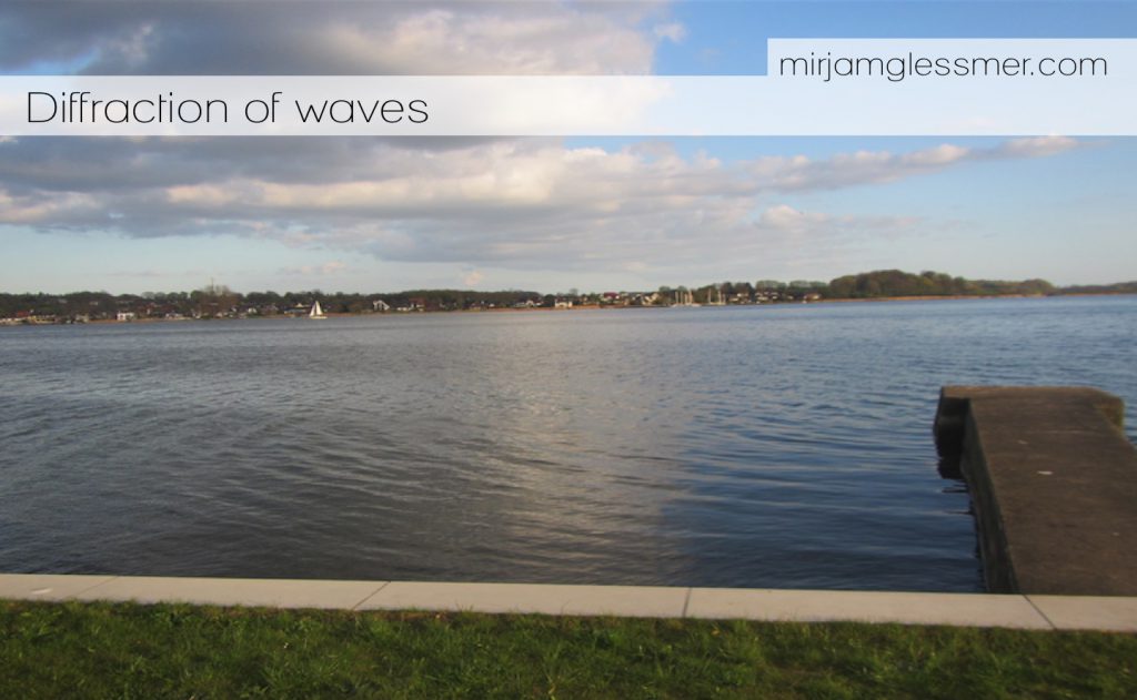 Diffraction and reflection of waves - Adventures in Oceanography and ...