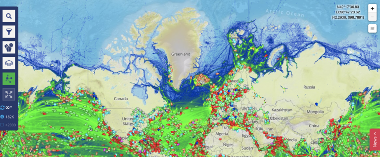 Using real time data of ship positions in teaching? - Adventures in ...