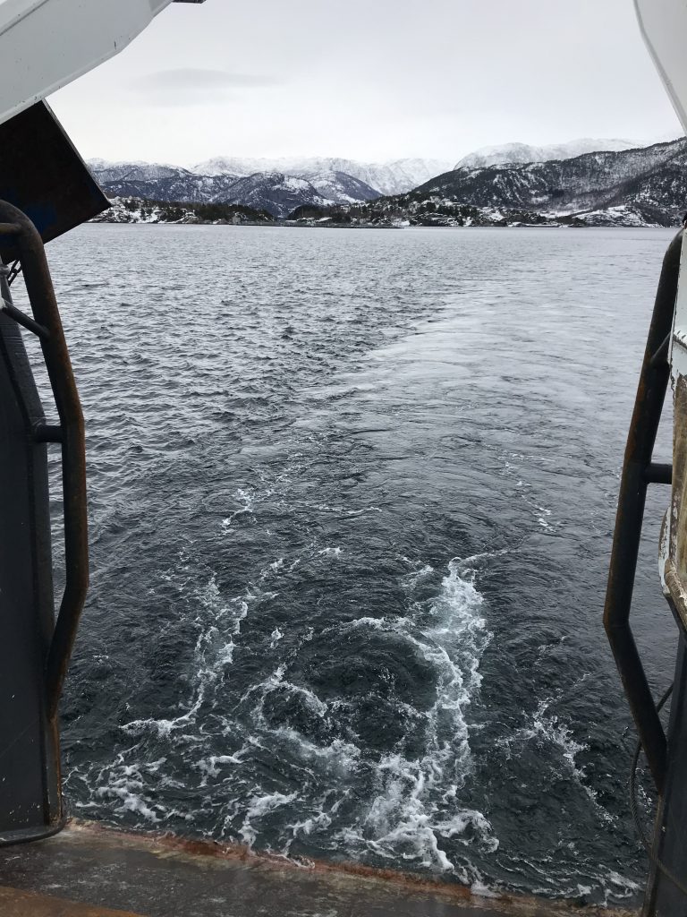 Why does a turbulent wake stay visible for such a long time after the ...