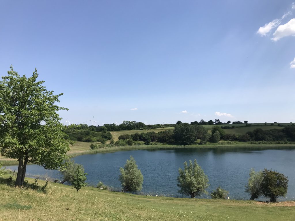 Wave watching in an end moraine lake in Brodowin - Adventures in ...