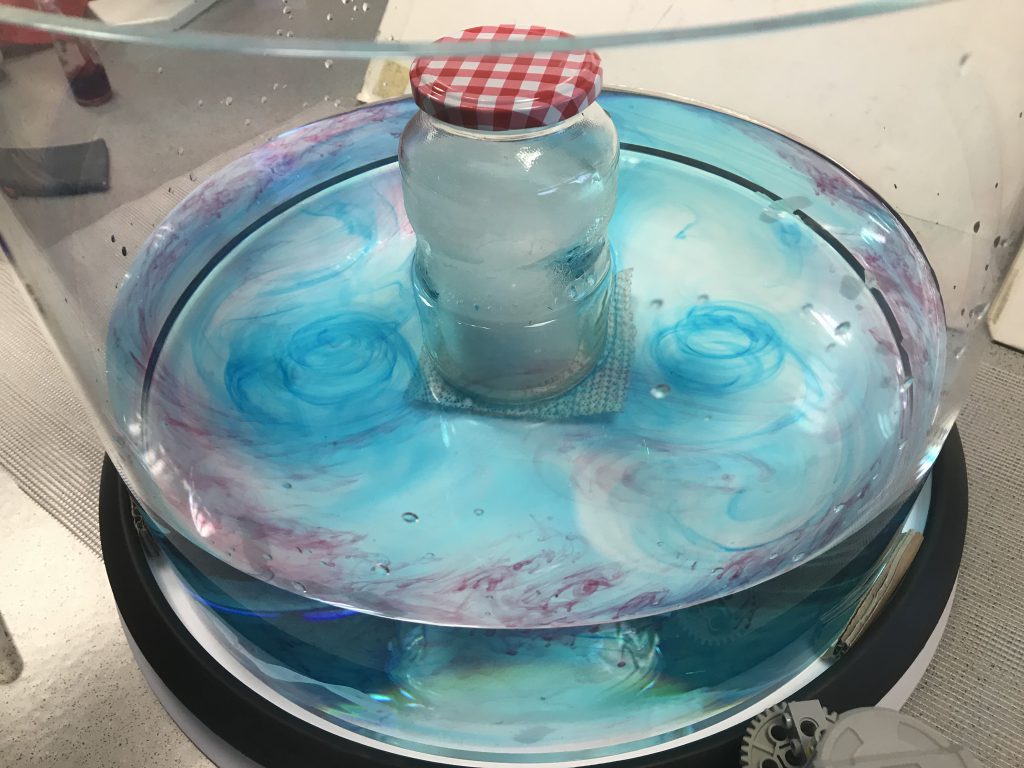 Rotating tank experiments on a cone - Adventures in Oceanography and ...