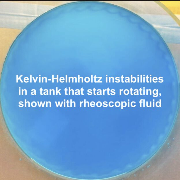 Visualizing boundary layers using rheoscopic fluid - Adventures in Oceanography and Teaching