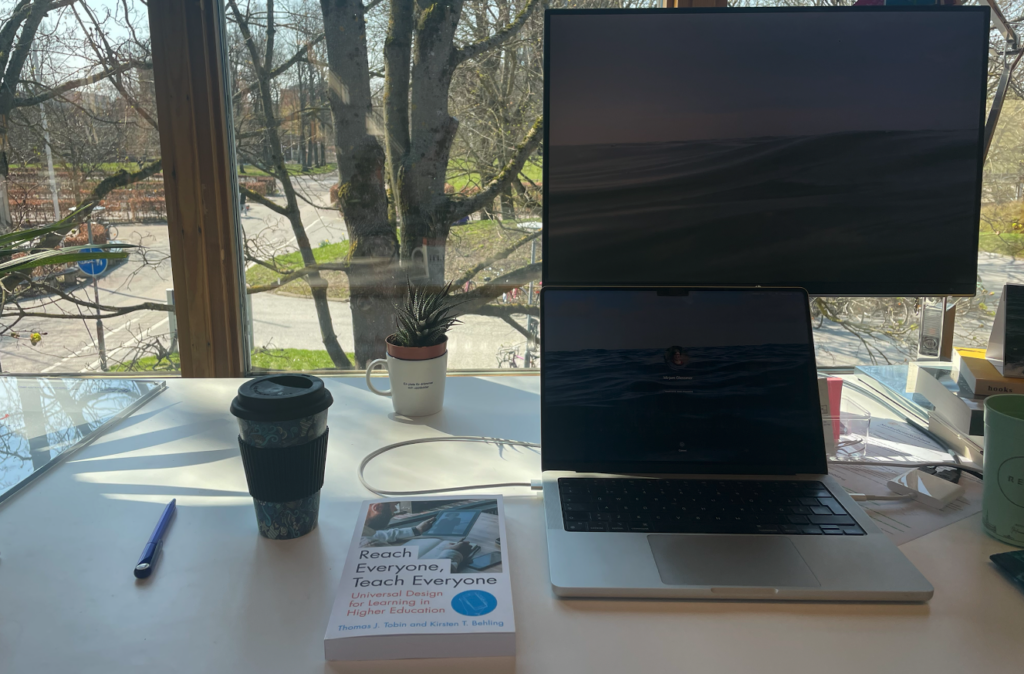 Currently reading: "Reach everyone, teach everyone: Universal design ...